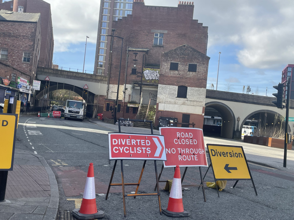 Daw Bank to re-open in Stockport town centre following roadworks ...
