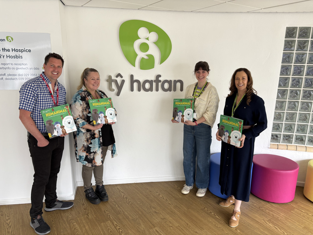 Tŷ Hafan Children’s Hospice receives donation of ‘Humanimal’ books ...