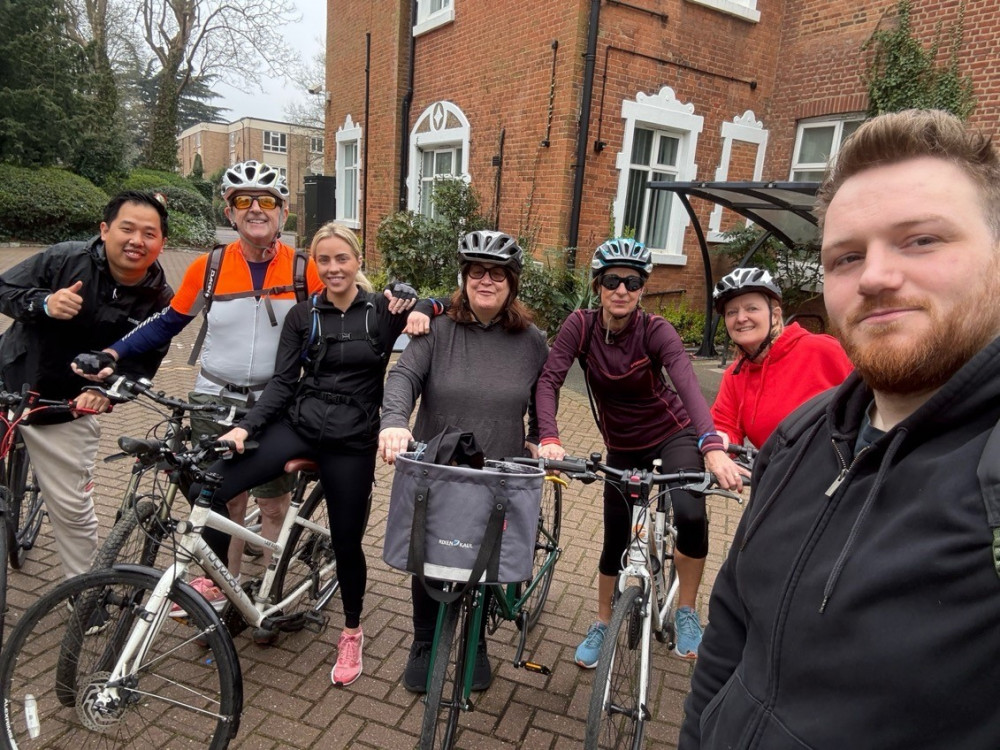 Hampton Wick Surgery cycles over 20 miles for Help for Heroes Charity ...