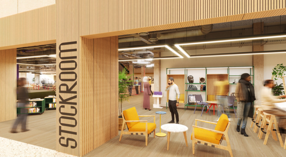 Stockroom - Stockport town centre's new library - to open in May ...