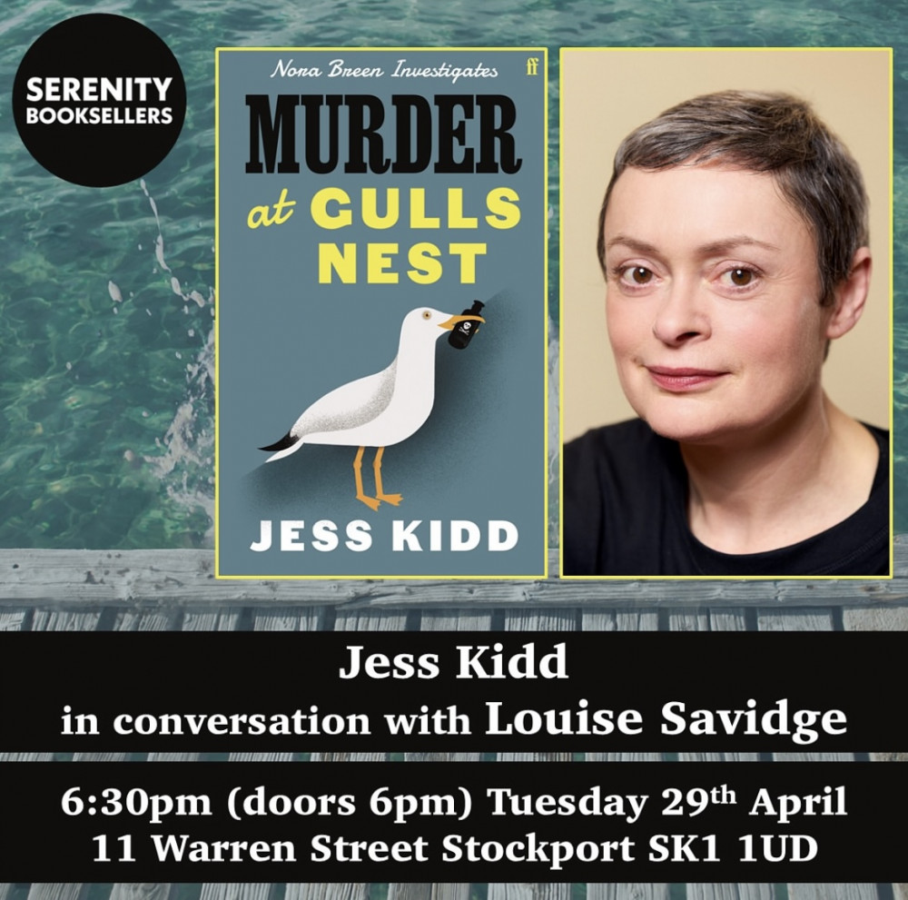 Murder at Gull's Nest - Jess Kidd in conversation with Louise Savidge ...