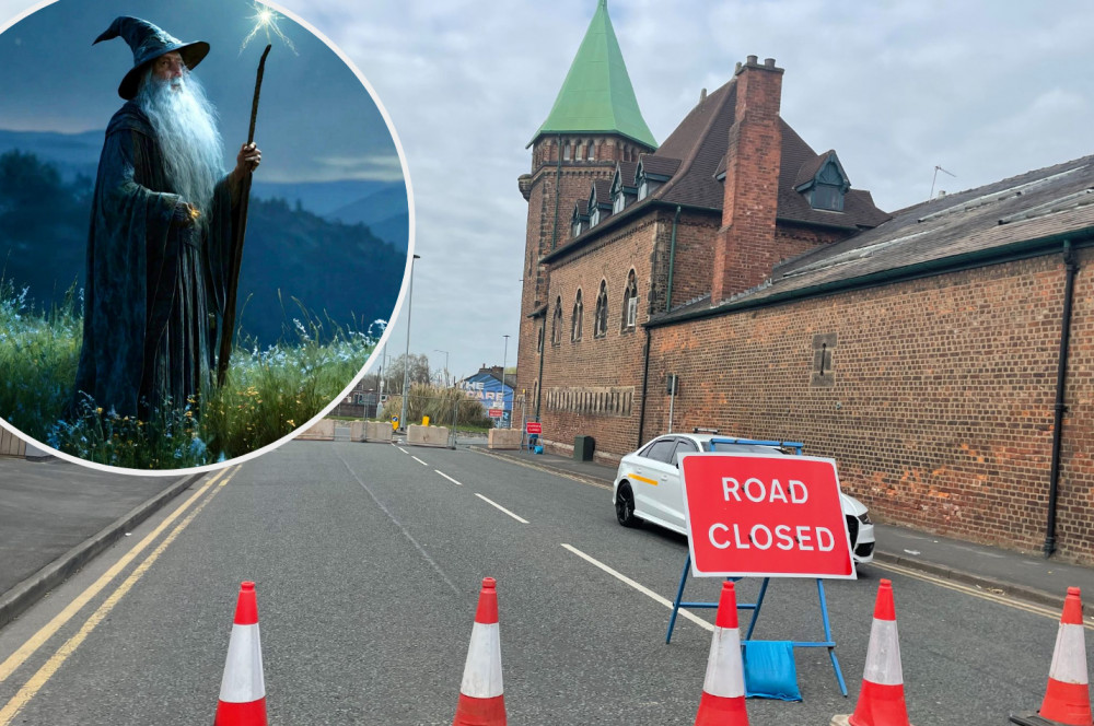 Local wizard volunteers help in installing new Greek Street bridge ...