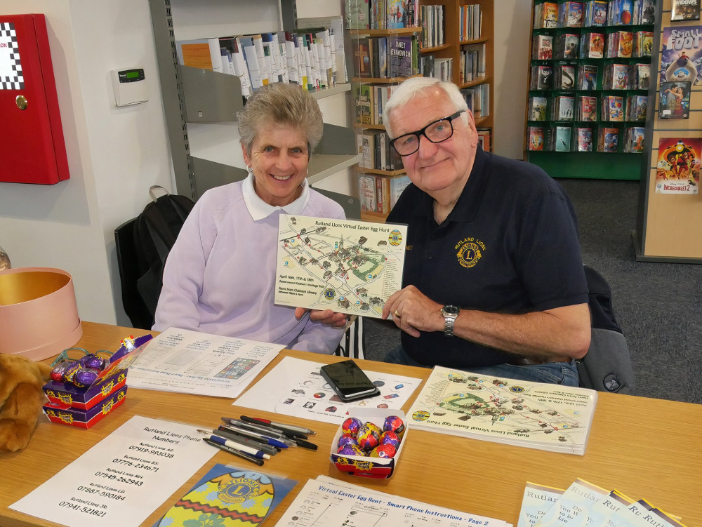 Lions Club of Rutland launch virtual easter egg hunt at Oakham Library ...