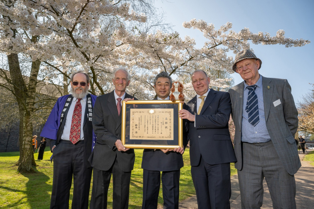 Keele University’s cherry tree collection receives top accolade from ...