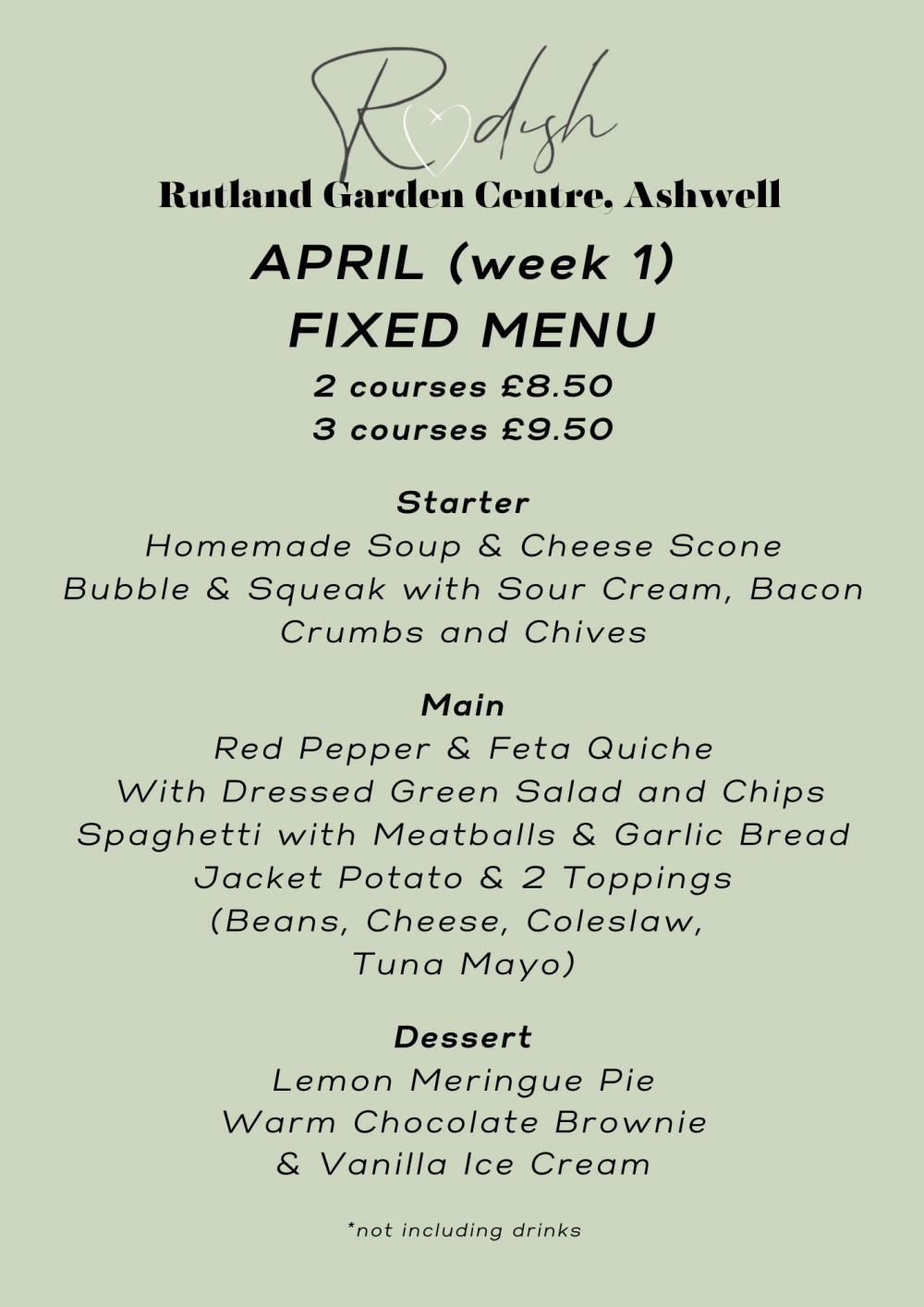 Fixed Price menu | Food | News | Oakham Nub News | by Rosalie Graham