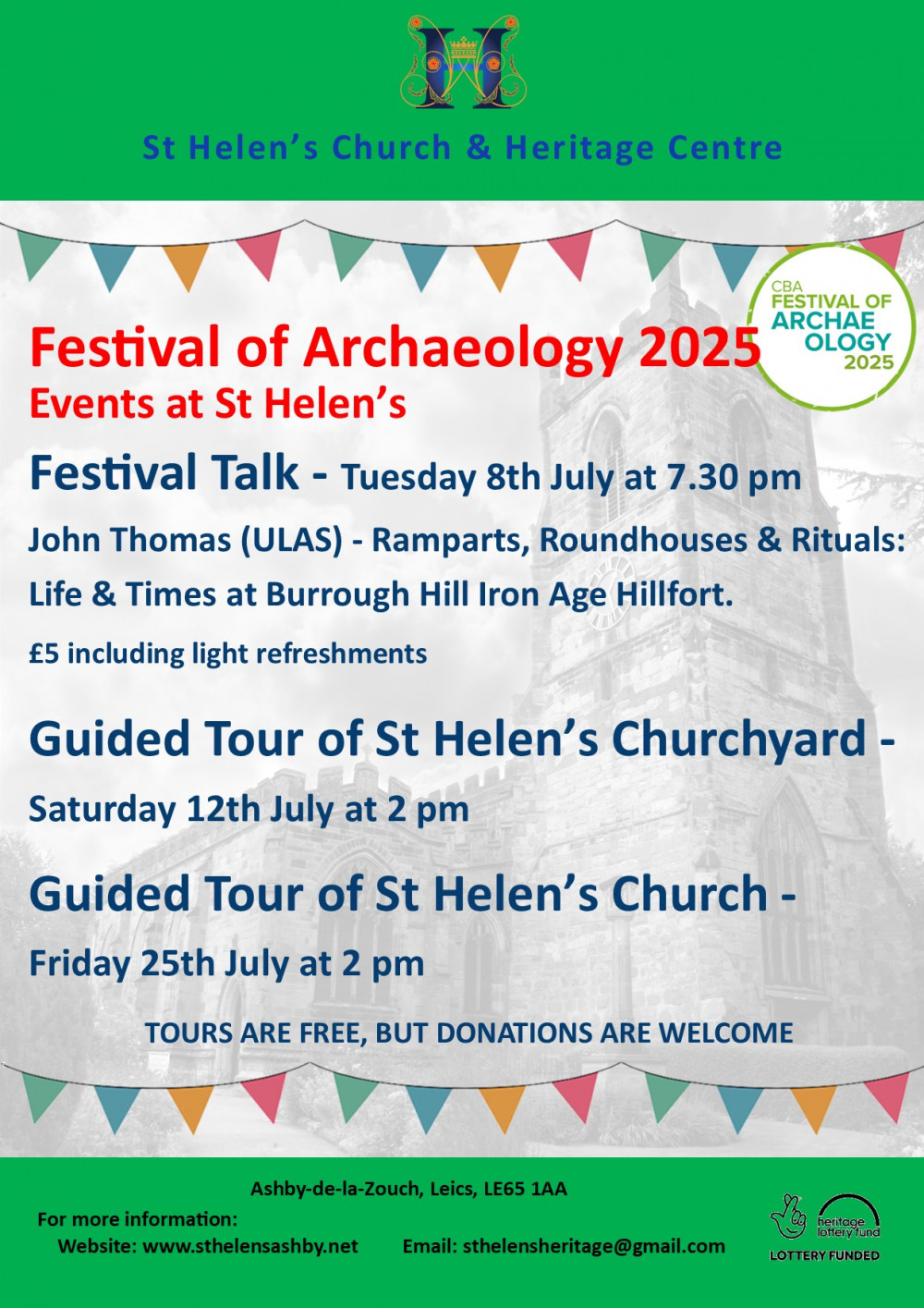 Festival of Archaeology 2025 - Talk on Burrough Hill Iron Age Hill Fort ...