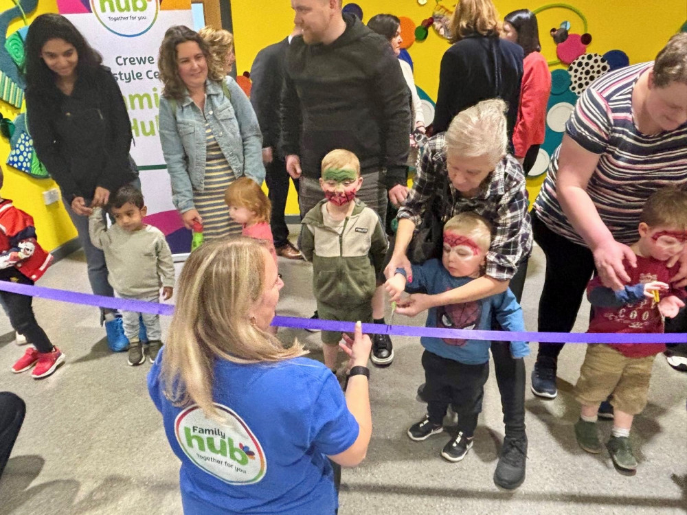New family hub with 'modern facilities' opens at Crewe town centre ...