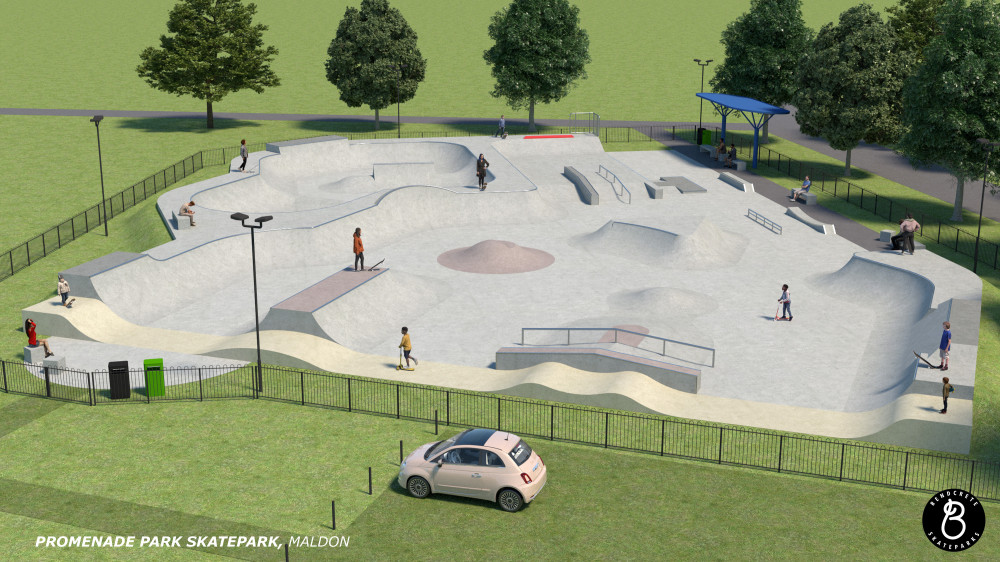 More pictures of new Maldon Prom skatepark as plans submitted to ...