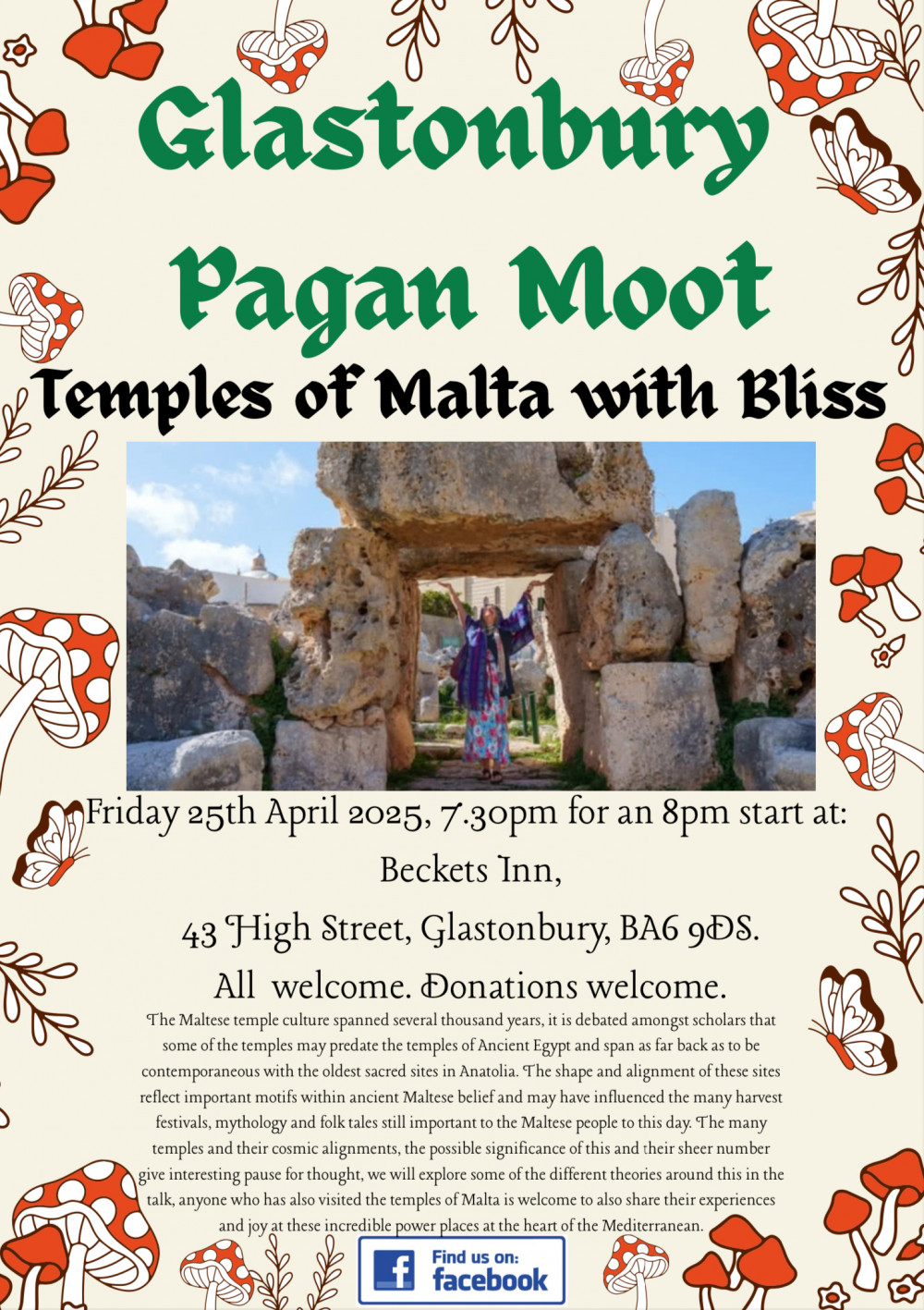 Glastonbury Pagan Moot — Temples of Malta with Bliss | Religion/Worship ...