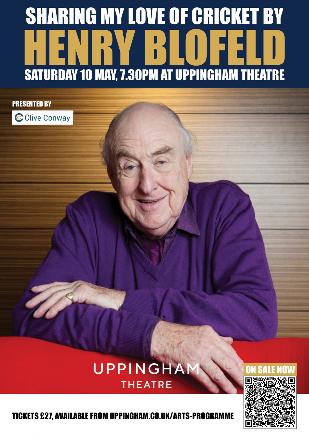 An evening with Henry Blofeld | Sports | News | Oakham Nub News | by ...