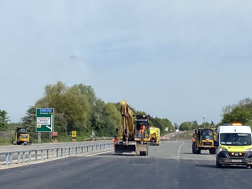 HS2 operatives 'cautiously confident' A46 will reopen on time after ...