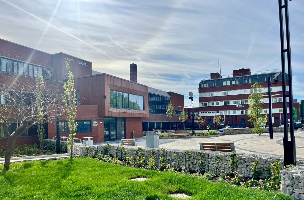 New public space with small short-stay car park opens in Crewe town centre | Local News | News ...