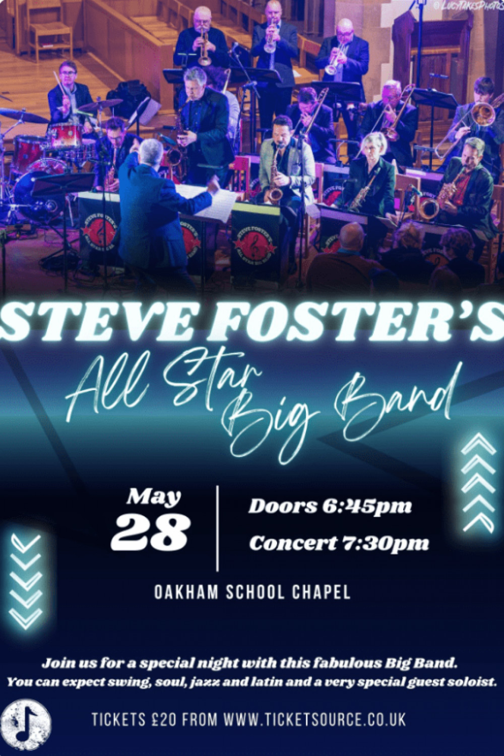 Steve Foster's All Star Big Band | Music | News | Oakham Nub News | by ...