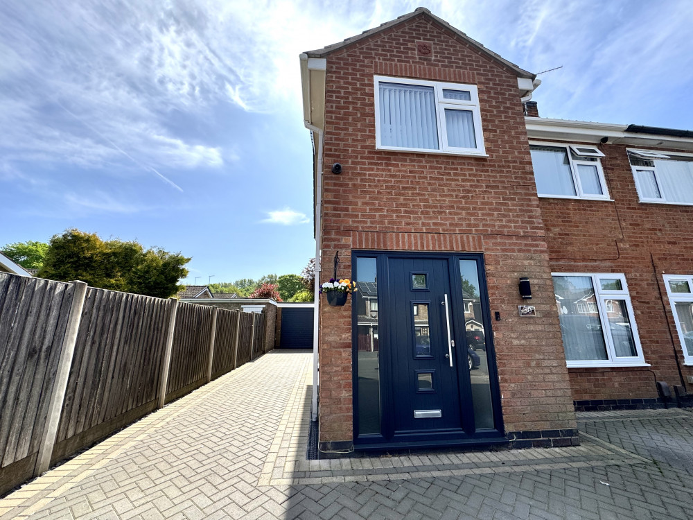 Property of the Week: A three-bed semi-detached home in a family-friendly Coalville cul-de-sac ...