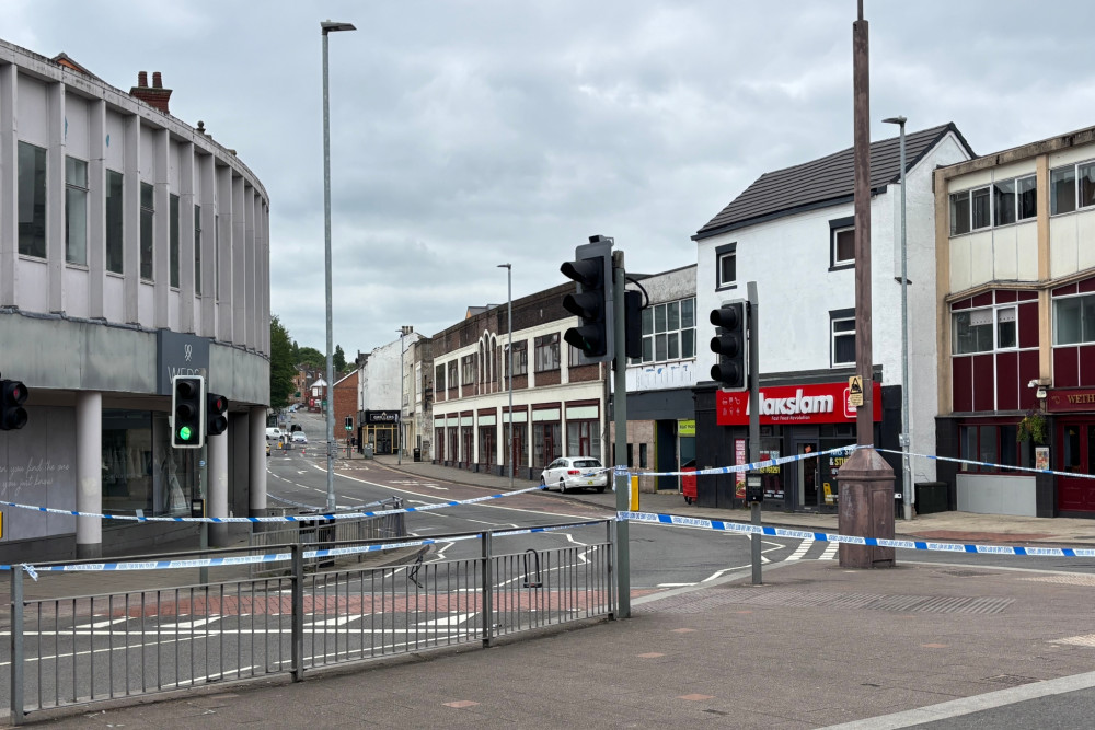 Large part of Stoke town centre taped off by police | Local News | News ...