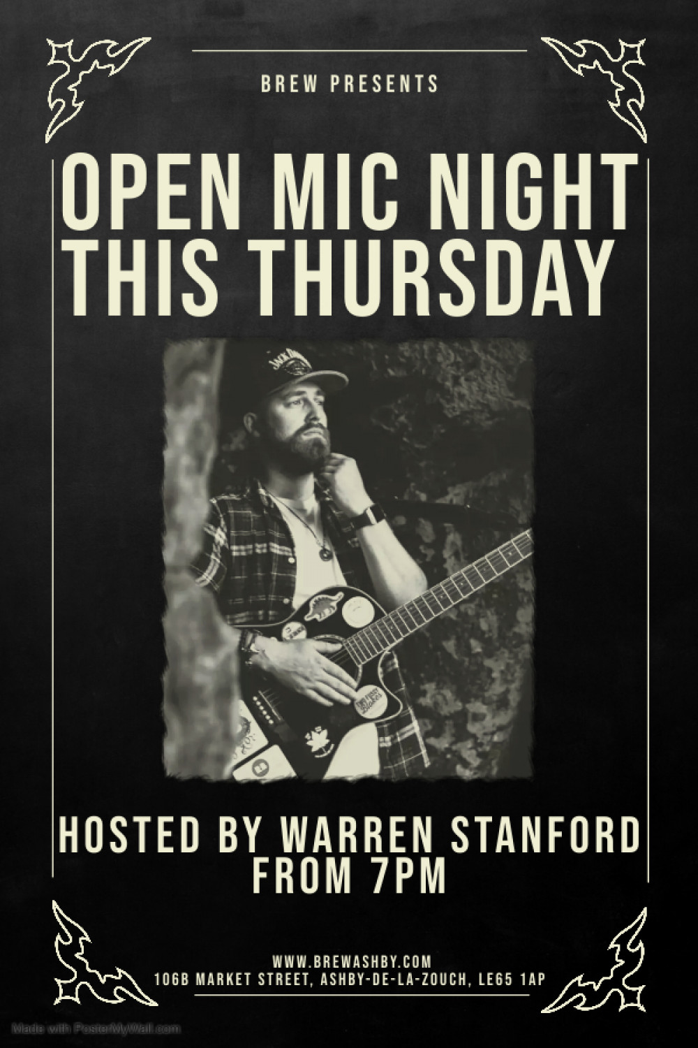 Open Mic Night Hosted by Warren Stanford | Music | News | Ashby Nub ...