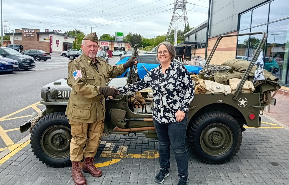 Food bank volunteer invokes wartime spirit to thank donors | Local News ...