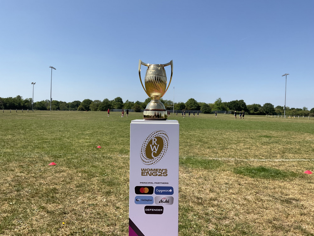 Women’s Rugby World Cup trophy visits Twickenham club | Local News ...
