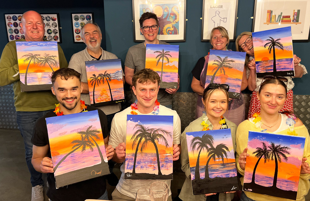 Paint and Sip Event by Fizzcasso | Arts & Crafts | News | Congleton Nub ...