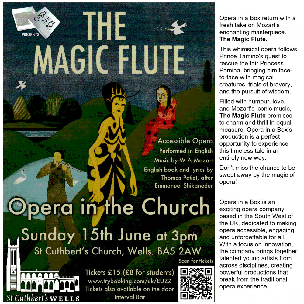 The Magic Flute | Music | News | Wells Nub News | by Philip Vivash