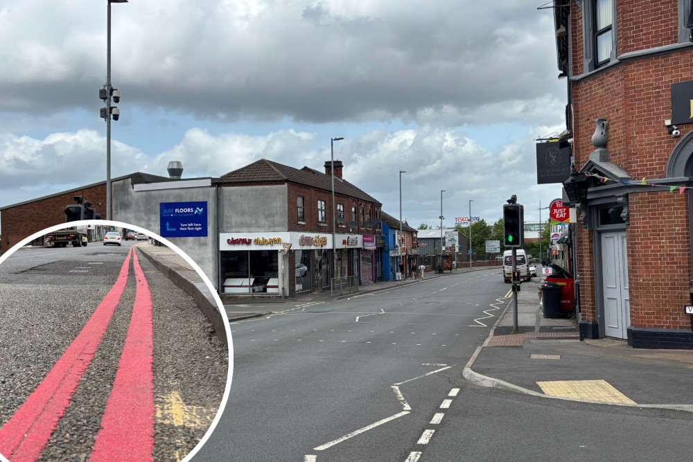 New red route for Stoke-on-Trent as drivers ‘ignoring’ double yellows ...