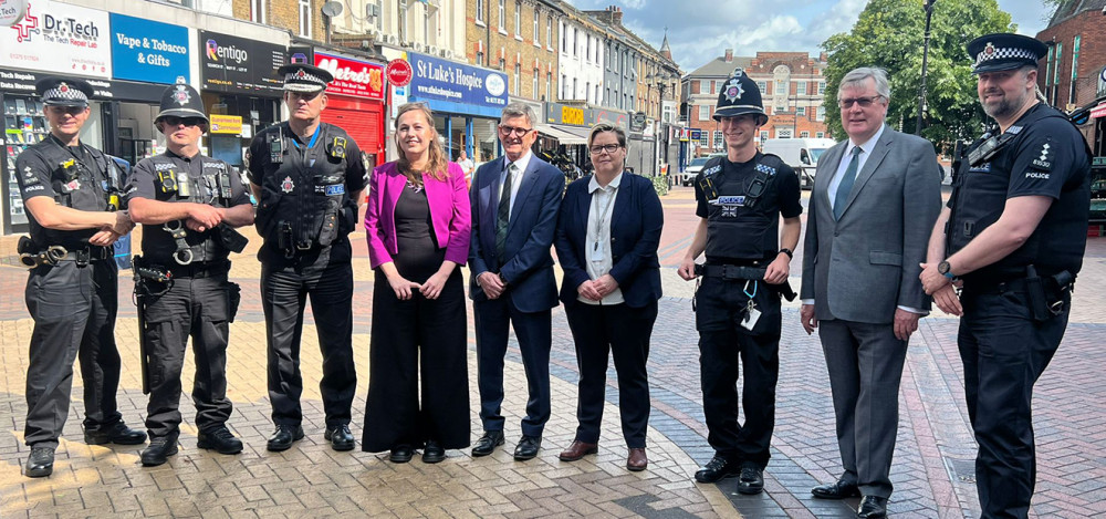 Grays visit by police top brass marked deployment of new officers to ...