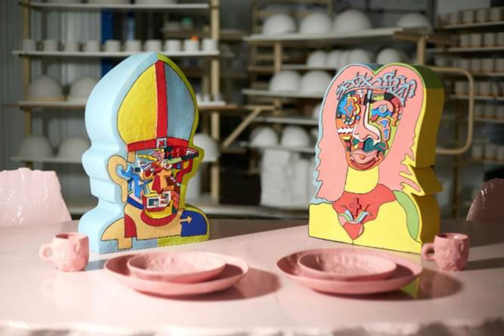 Ceramics designed by Robbie Williams on display in Hanley from today ...