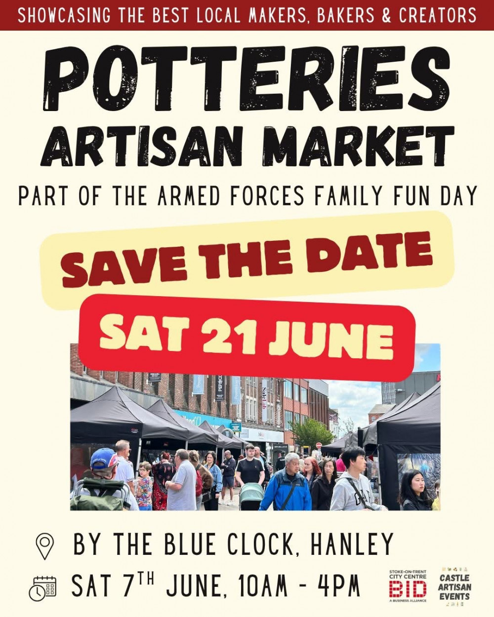Potteries Artisan Market - Armed Forces Family Fun Day | Arts & Crafts | News | Stoke Nub News ...