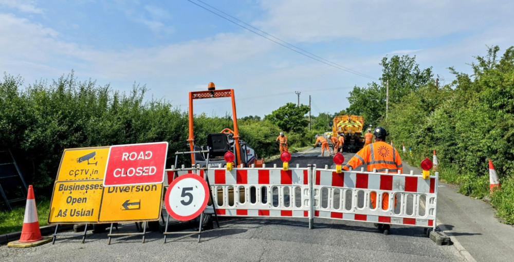 Crewe bridge and section of road closed again for carriageway patching ...