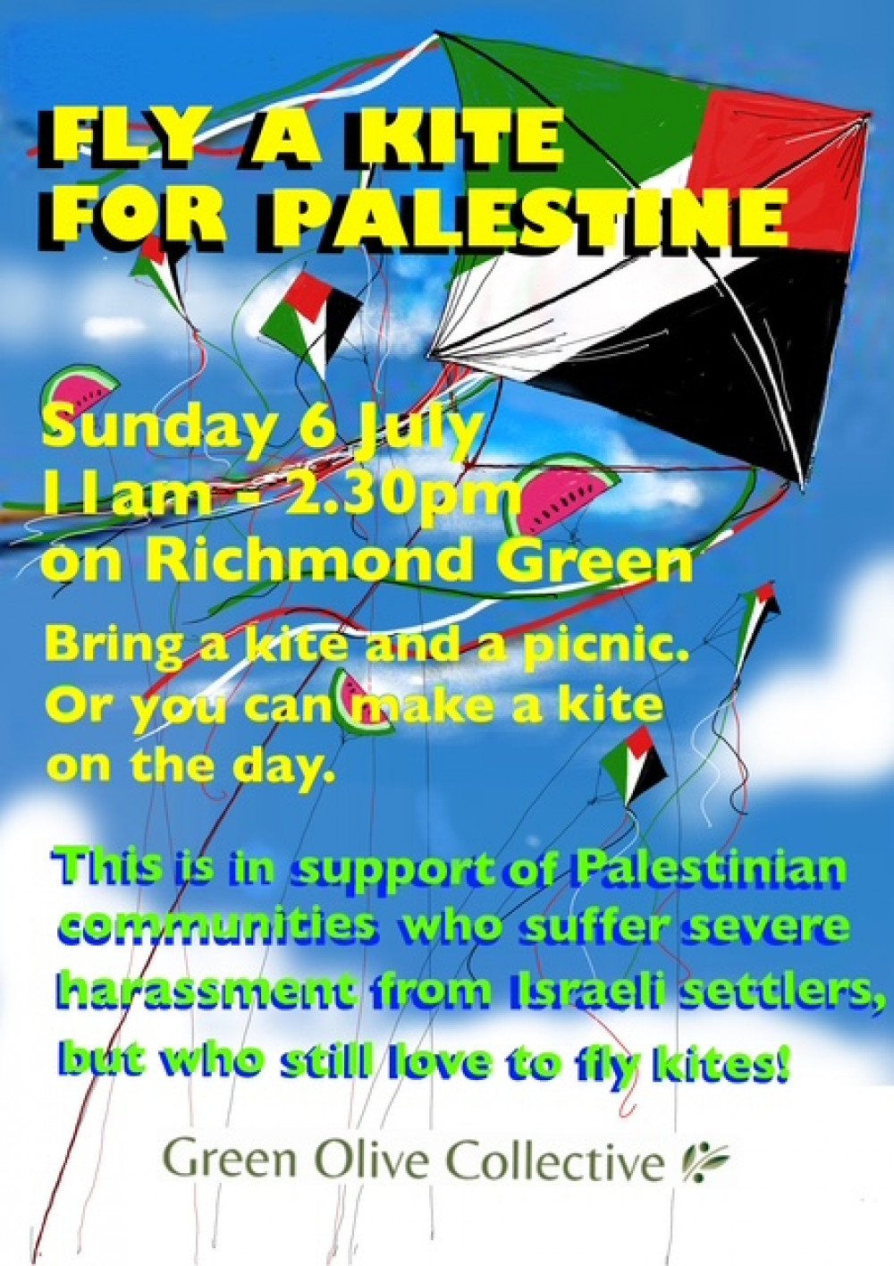 Fly a Kite for Palestine | Community Events | News | Richmond Nub News ...