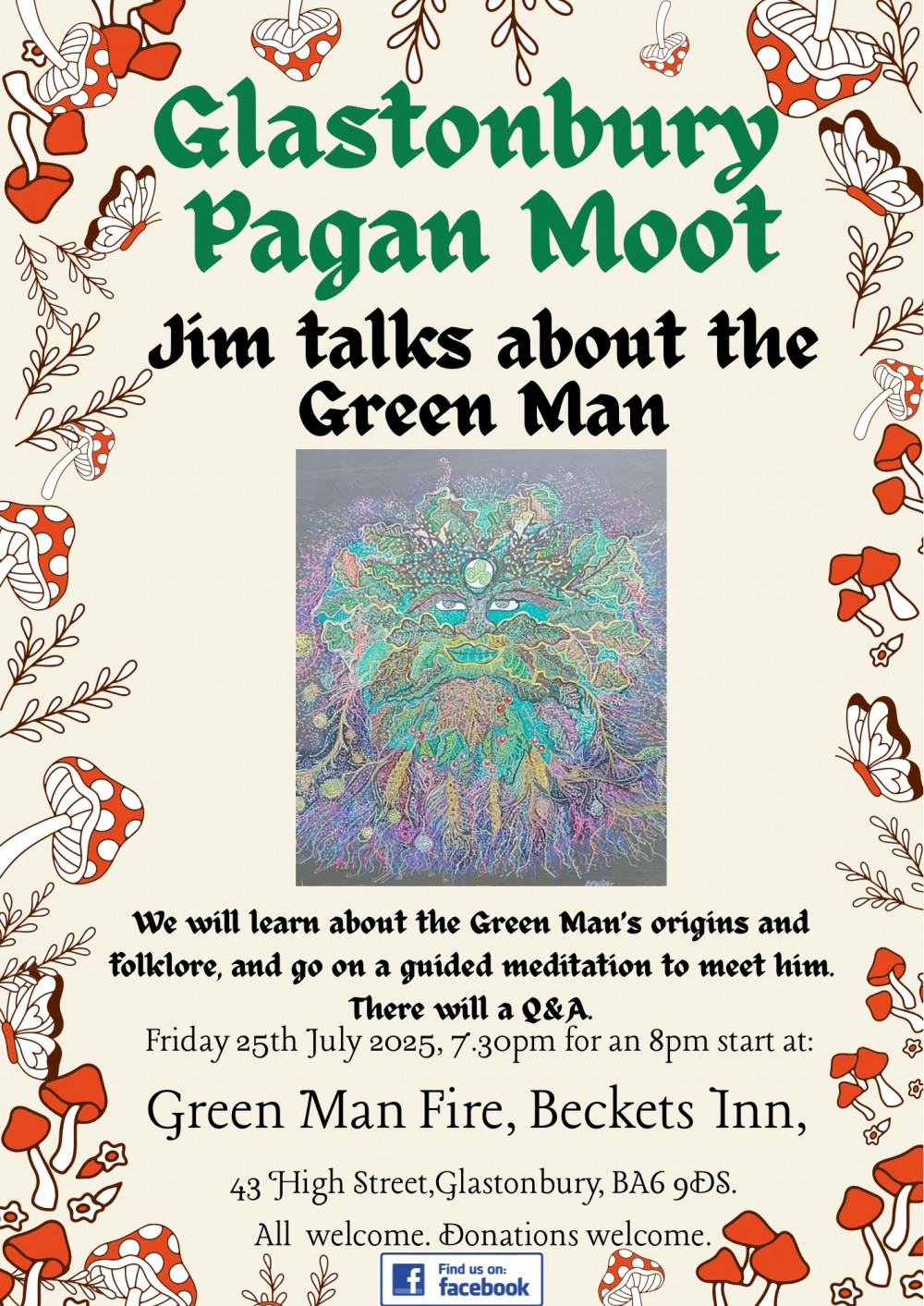 Glastonbury Pagan Moot — Jim talks about the Green Man | Religion ...
