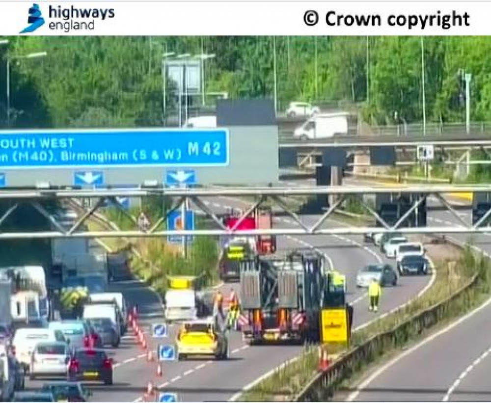 UPDATE: Man charged with 'endangering road users' after M42 shut for ...