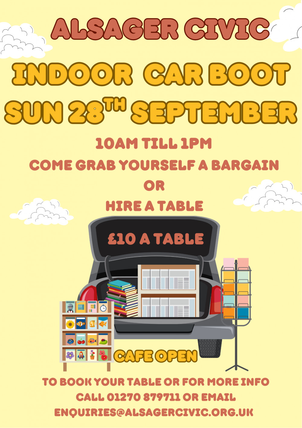 Indoor Car Boot | Fairs | News | Alsager Nub News | by Lizzie