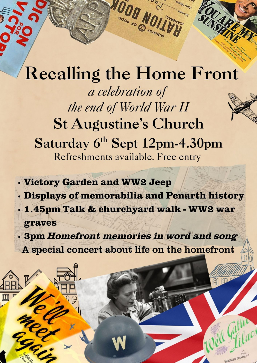 RECALLING THE HOME FRONT - a celebration of the end of WW2 at St ...