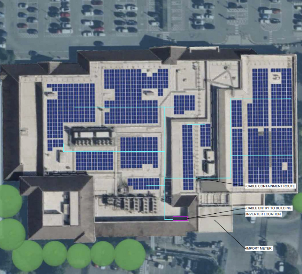 Plans revealed for solar panels at a local Leamington Sainsbury's ...