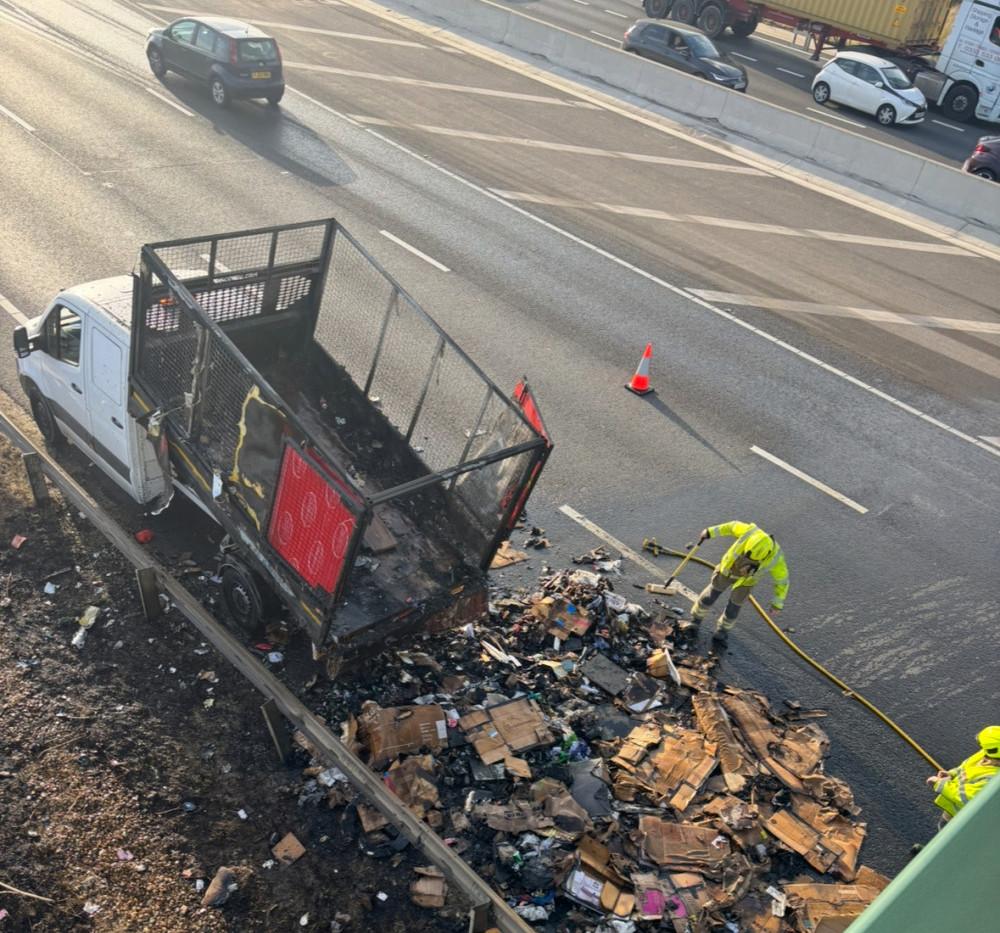 Firefighters tackled waste lorry fire that blocked A13 | Local News ...