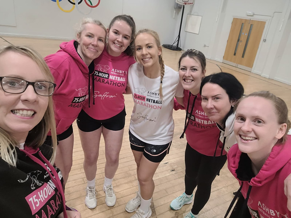 Ashby Netball Club smash Guinness World Record attempt raising over £ ...