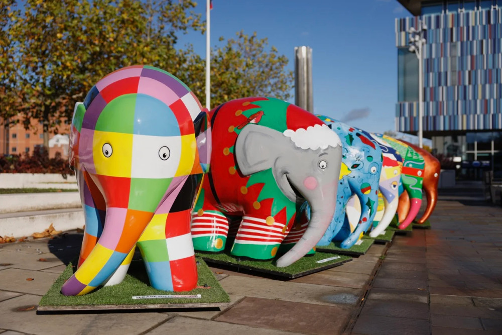 Herd of elephants to take over town centre as part of Macclesfield's ...