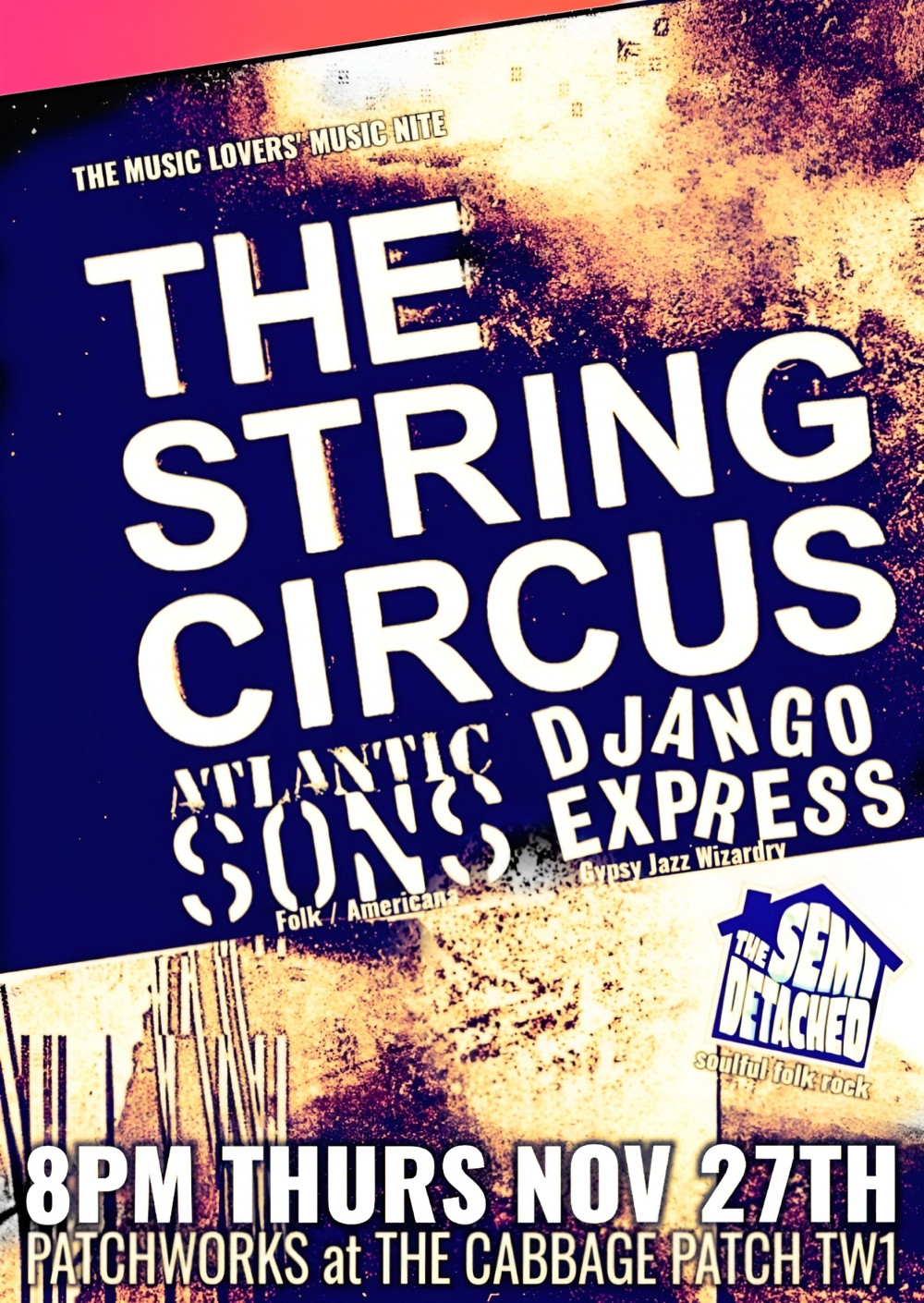 THE STRING CIRCUS with ATLANTIC SONS and DJANGO EXPRESS | Music | News ...
