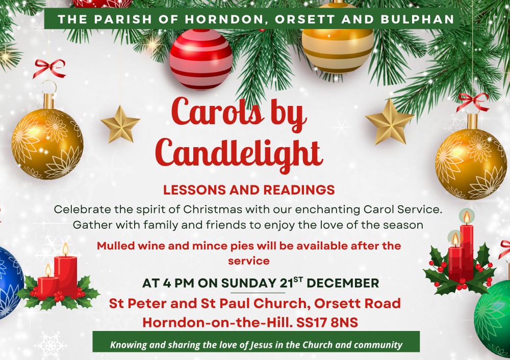 Carols by Candlelight | Religion/Worship | News | Thurrock Nub News ...