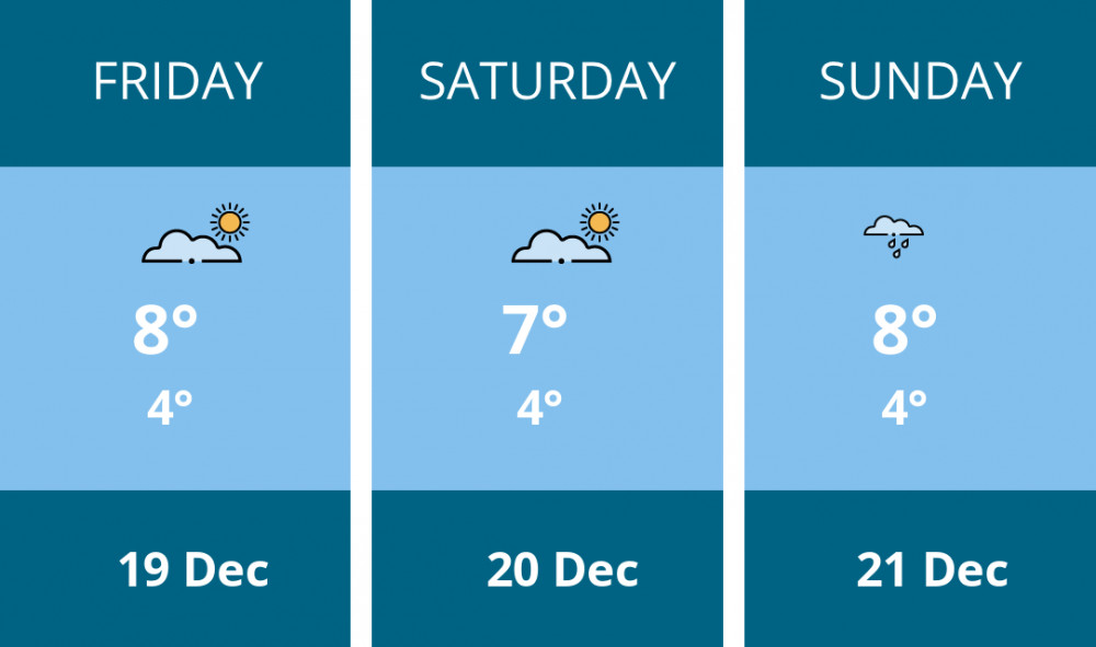 Weekend weather forecast for Macclesfield - 19 Dec to 21 Dec | Weather ...