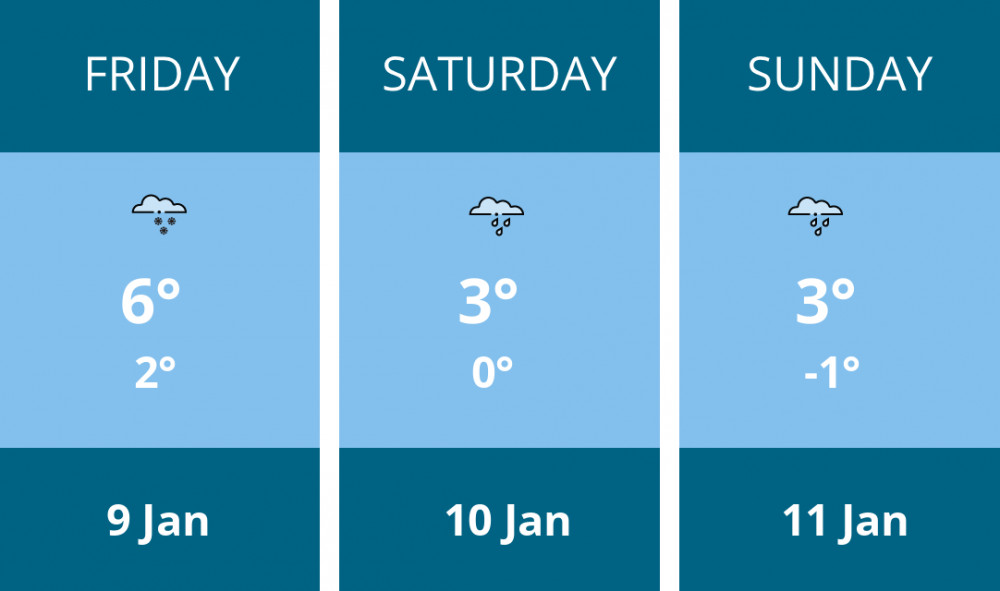 Weekend weather forecast for Maldon - 9 Jan to 11 Jan | Weather News ...