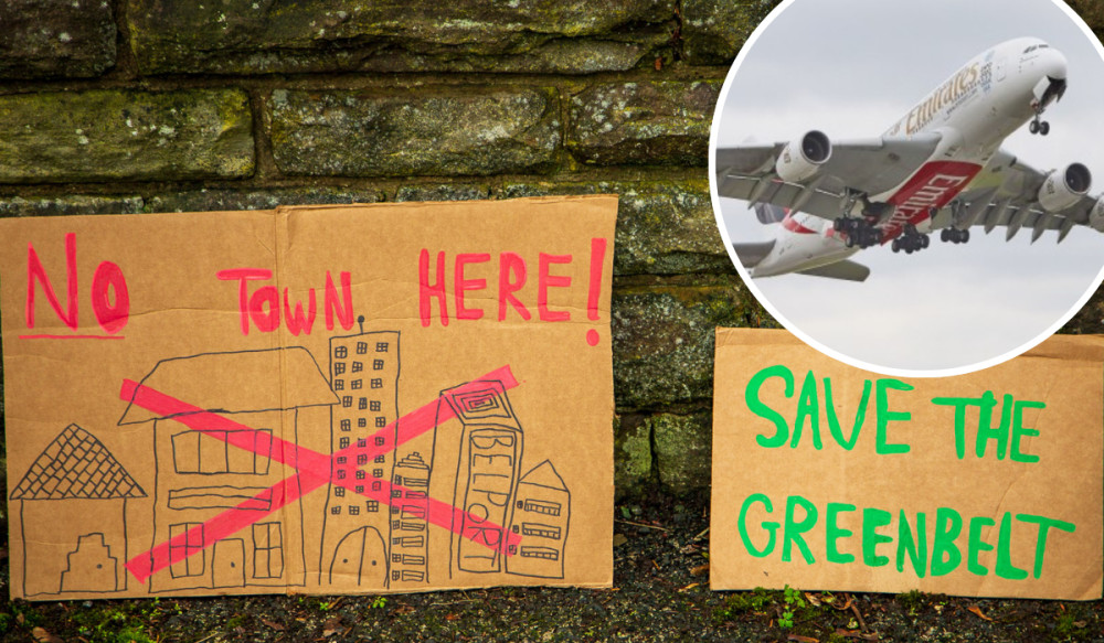 Adlington new town residents would face 'severe' aircraft noise ...