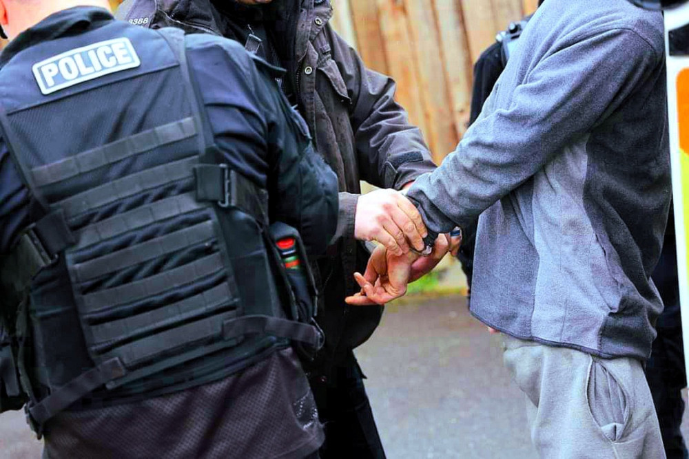 Arrest made as armed police called to reports of man with a machete in ...